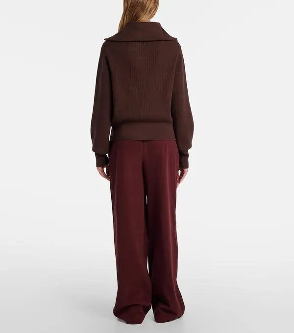 Varley Enrico Zip-up Cardigan - Brown