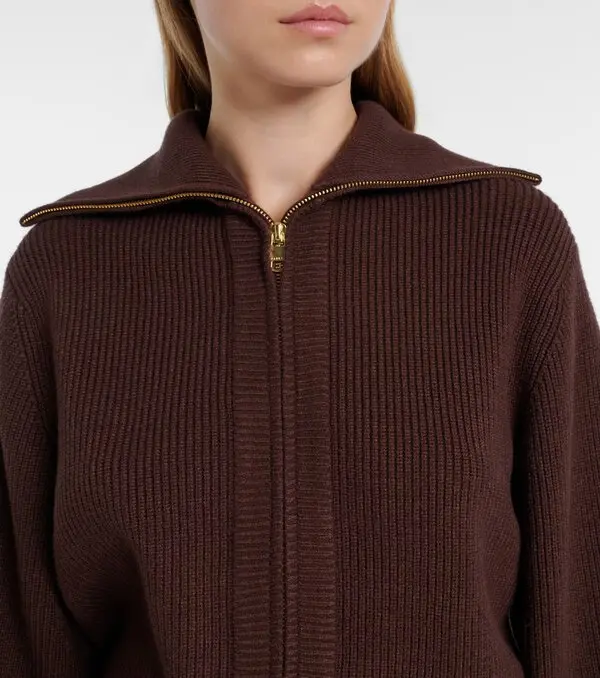 Varley Enrico Zip-up Cardigan - Brown