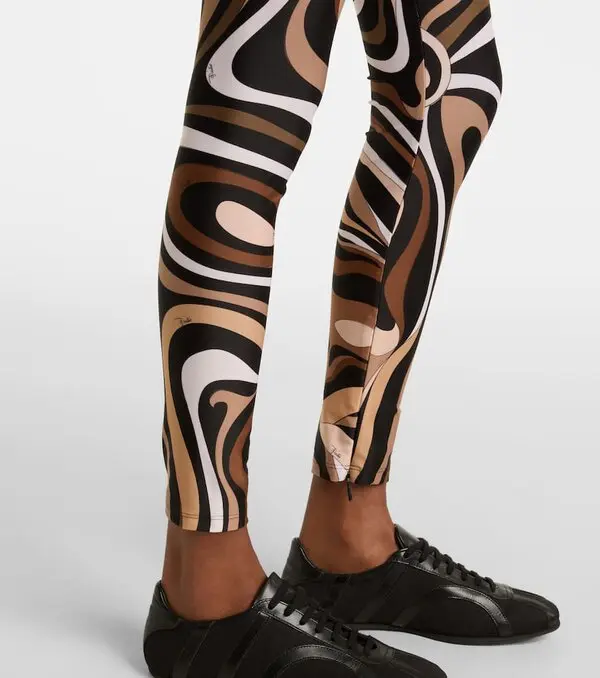 Emilio Pucci Marmo Leggings
