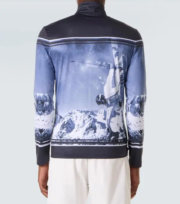 Bogner Verti Printed Ski Top