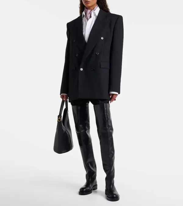 Paris Texas Leather Over-the-knee Boots