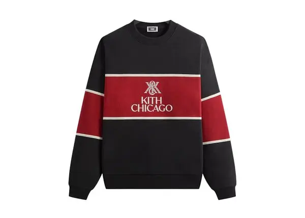 Kith Chicago Panelled Nelson Crewneck Sweatshirt