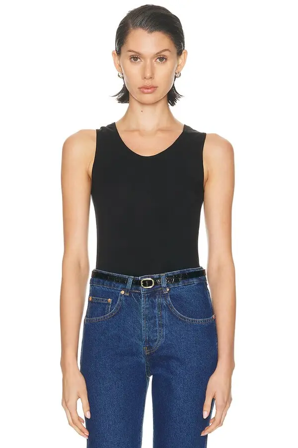 Renggli Scoop Neck Tank - Ink