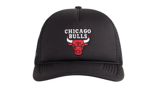 Kith X 47 Brand Chicago Bulls Hitch Snapback Trucker Hat - Black