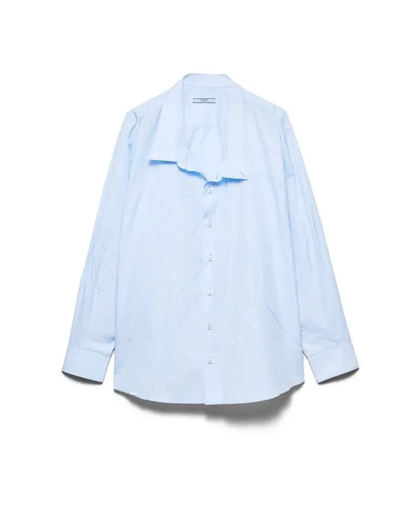 Prada Poplin Shirt - Light Blue