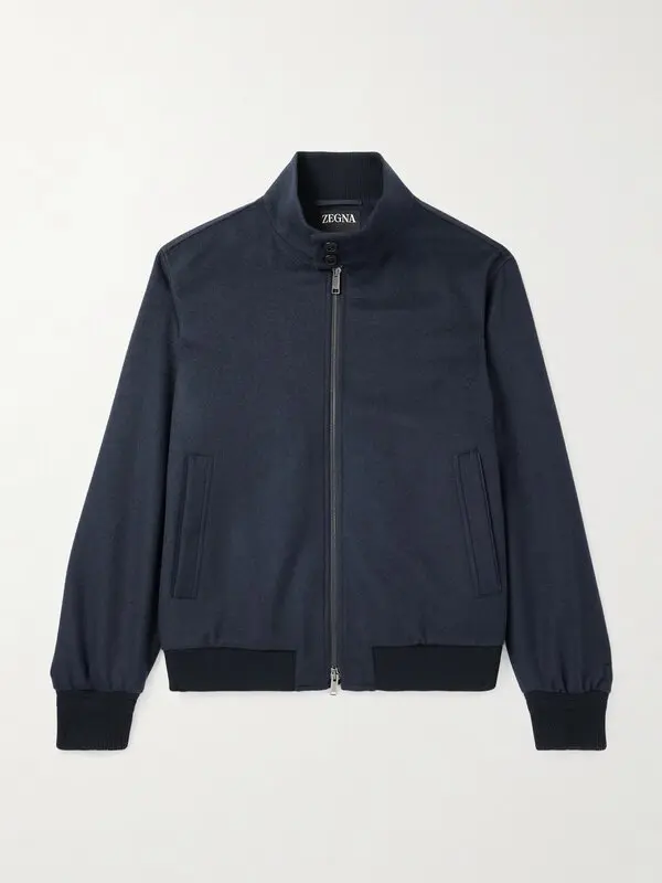 Zegna Oasi Cashmere Blouson Jacket