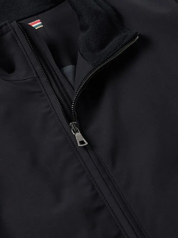 Orlebar Brown Alvaro Merino Wool Jacket - Blue