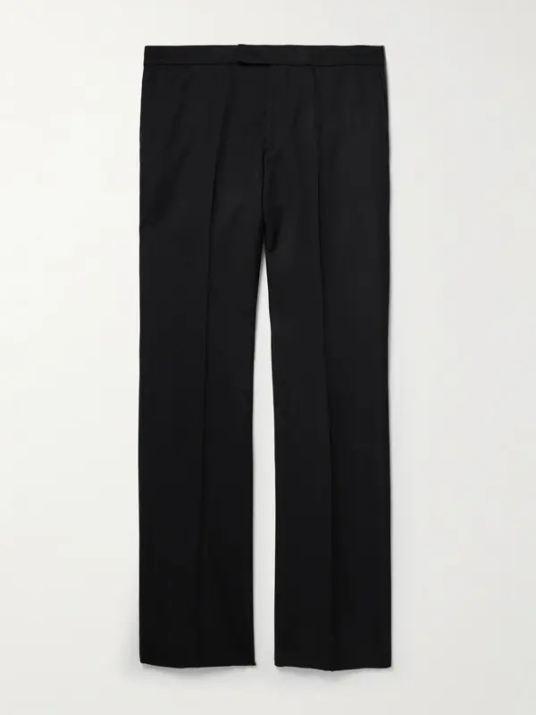 Alexander McQueen Straight-leg Wool-twill Trousers