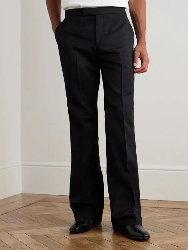 Alexander McQueen Straight-leg Wool-twill Trousers