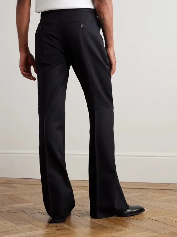 Alexander McQueen Straight-leg Wool-twill Trousers