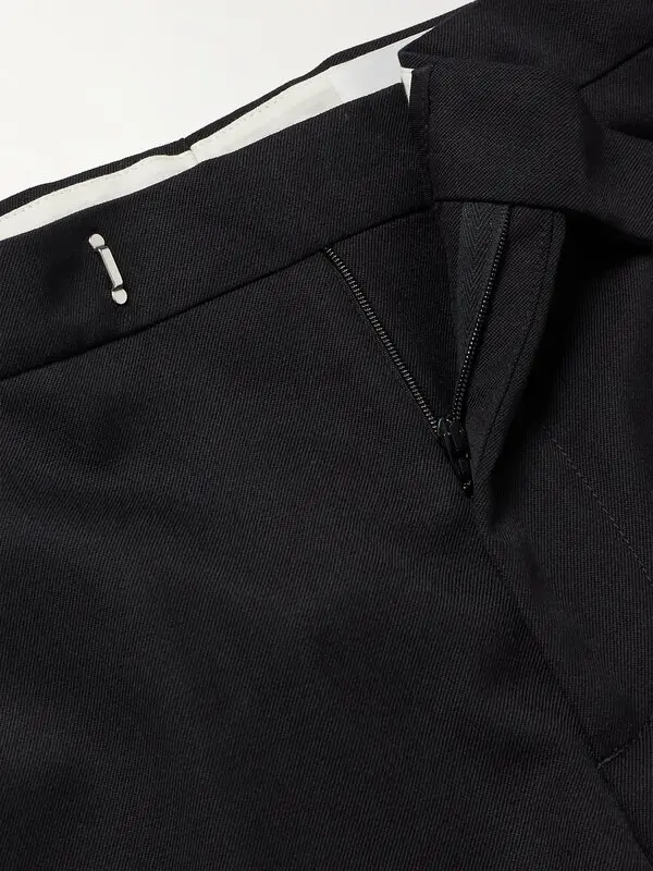 Alexander McQueen Straight-leg Wool-twill Trousers