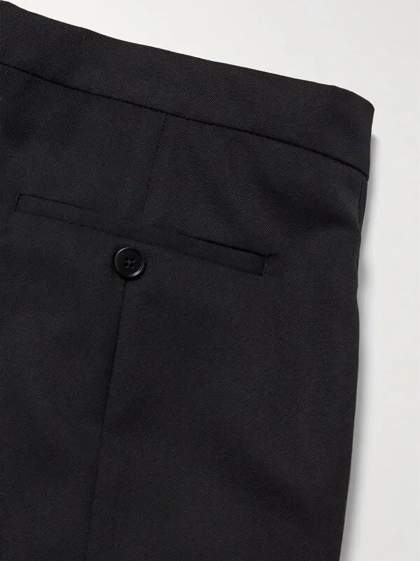 Alexander McQueen Straight-leg Wool-twill Trousers