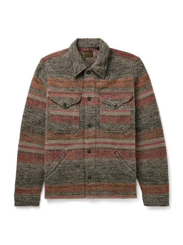 Ralph Lauren Wallace Wool-blend Jacquard Overshirt