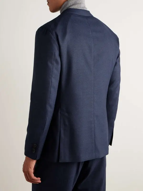 Boglioli Virgin Wool Suit Jacket - Navy