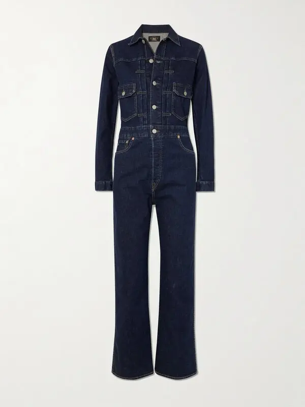 Ralph Lauren Denim Jumpsuit - Blue