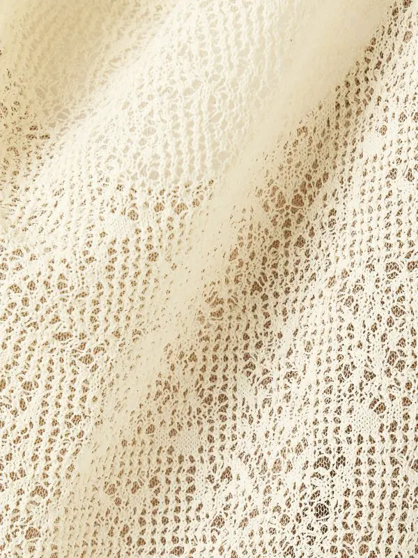 SIR. Celestino Pointelle-knit Maxi Dress