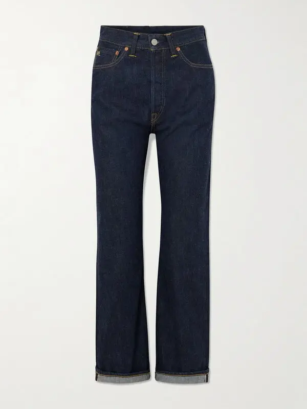 Ralph Lauren High-rise Wide-leg Jeans - Blue