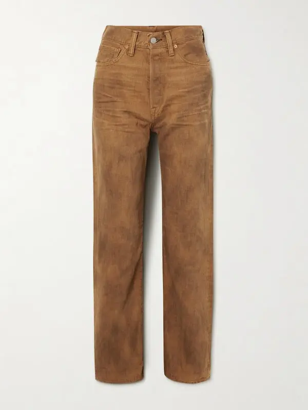 Ralph Lauren High-rise Straight-leg Jeans