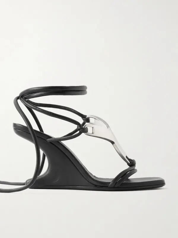 Rick Owens Cantilever 8 Hydra Leather Sandals