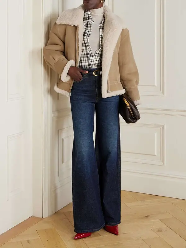 Nour Hammour Portia Shearling Jacket