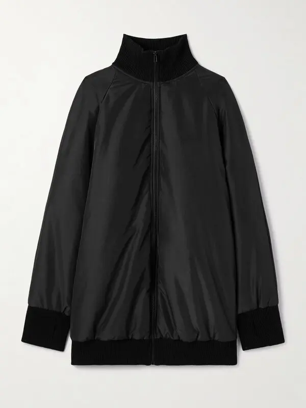Norma Kamali Oversized Padded Bomber Jacket