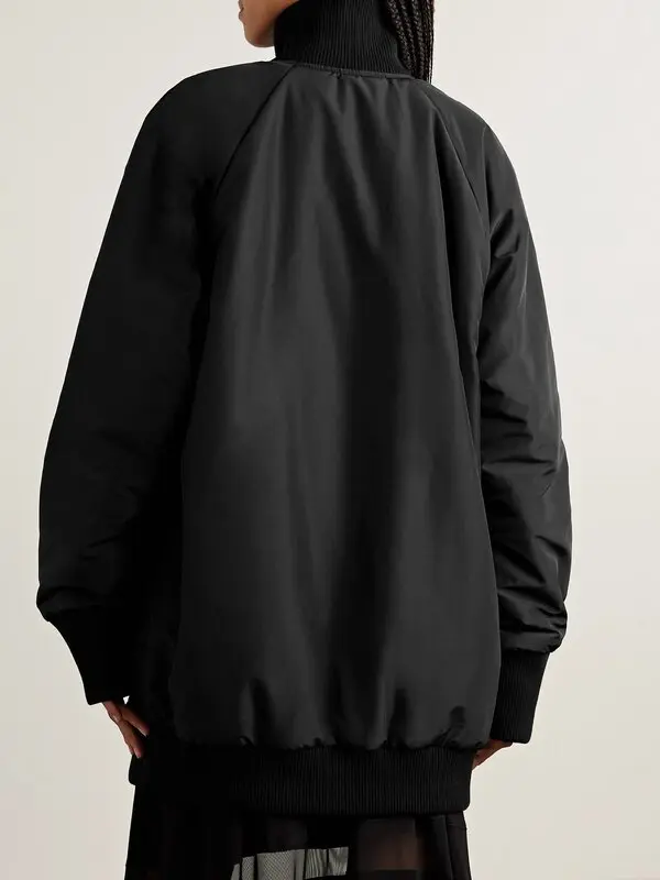 Norma Kamali Oversized Padded Bomber Jacket