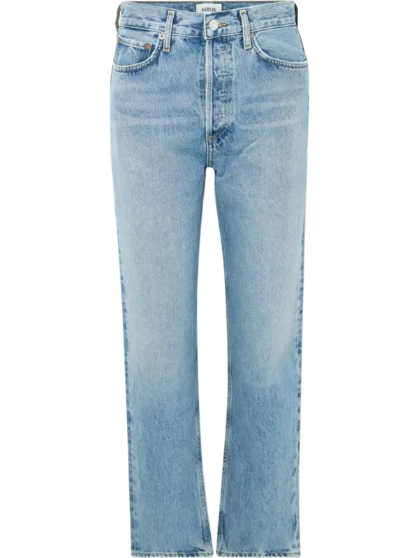 AGOLDE 90s Pinch High-rise Straight-leg Jeans - Blue