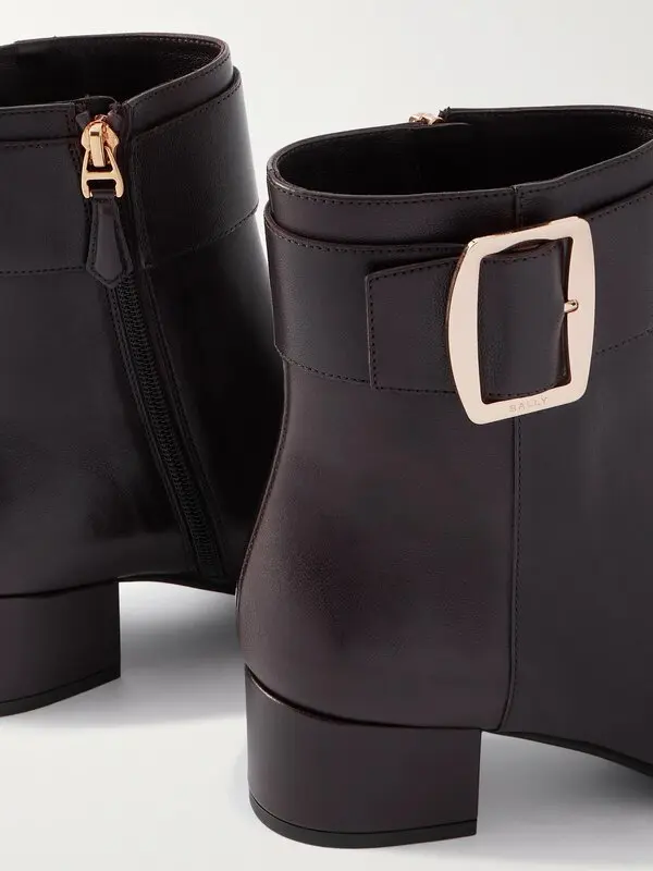 Bally Bemeri Leather Ankle Boots