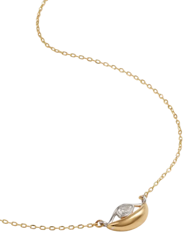 L’ATELIER NAWBAR Salvatore Diamond Necklace - Gold