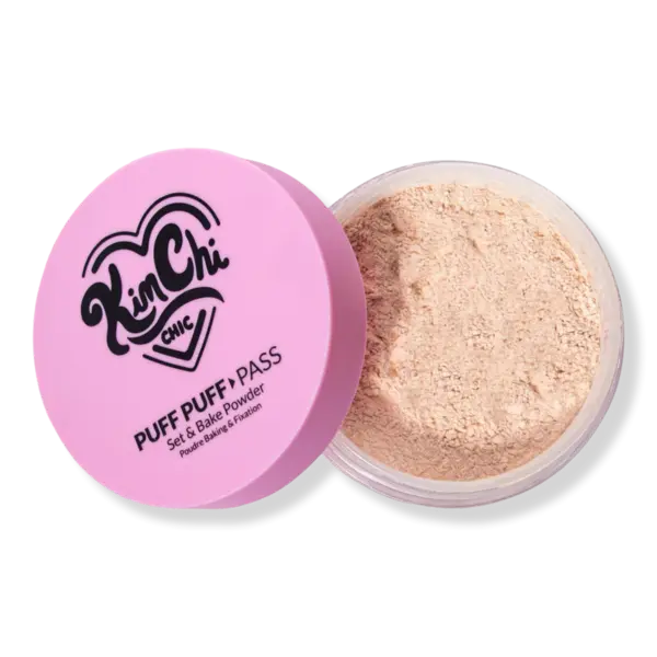 KIMCHI CHIC BEAUTY Puff Puff Pass Set & Bake Powder - 03 Translucent