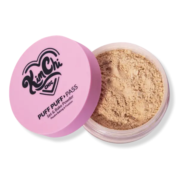 KIMCHI CHIC BEAUTY Puff Puff Pass Set & Bake Powder - 04 Peachy