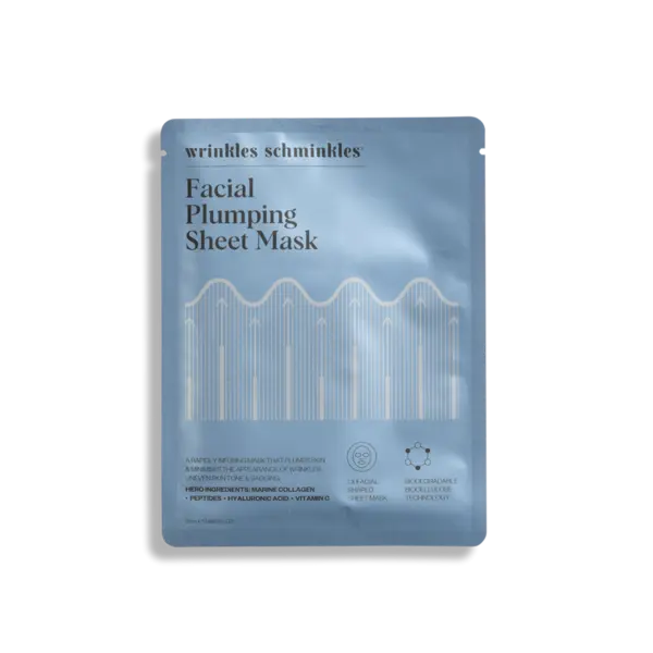 WRINKLES SCHMINKLES Facial Plumping Sheet Mask - One-color