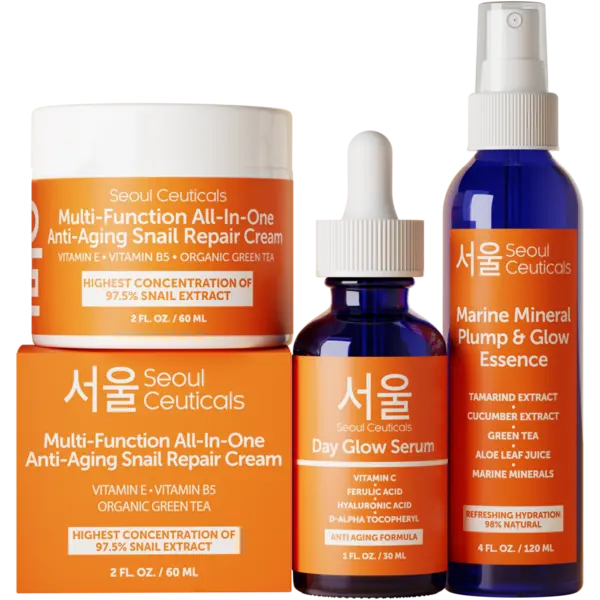 SEOUL CEUTICALS Korean Skin Care K-beauty Power Trio - One-color