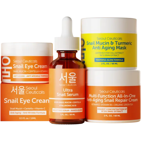 SEOUL CEUTICALS Korean Skin Care Snail Mucin Glow Kit - One-color
