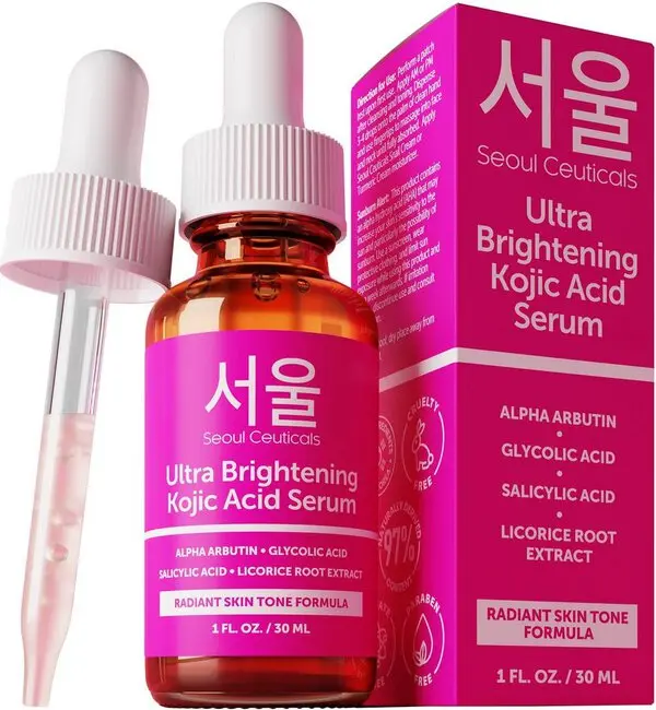 SEOUL CEUTICALS Korean Skin Care Ultra Brightening Kojic Acid Serum - One-color