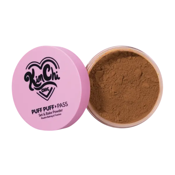 KIMCHI CHIC BEAUTY Puff Puff Pass Set & Bake Powder - 06 Almond