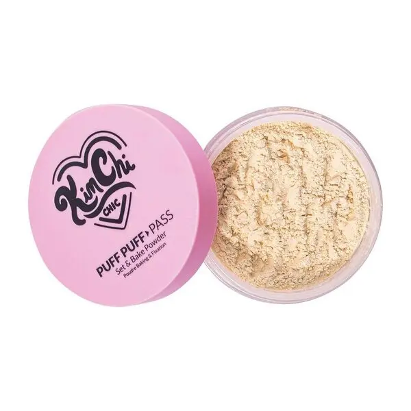 KIMCHI CHIC BEAUTY Puff Puff Pass Set & Bake Powder - 02 Banana