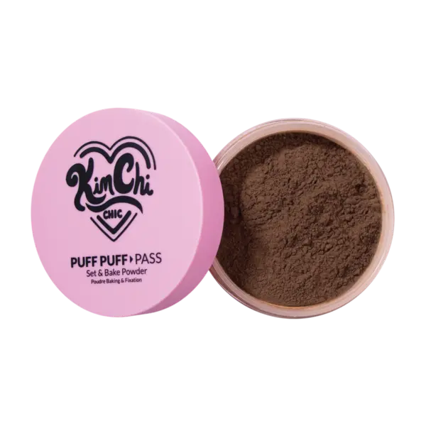 KIMCHI CHIC BEAUTY Puff Puff Pass Set & Bake Powder - 08 Chocolate