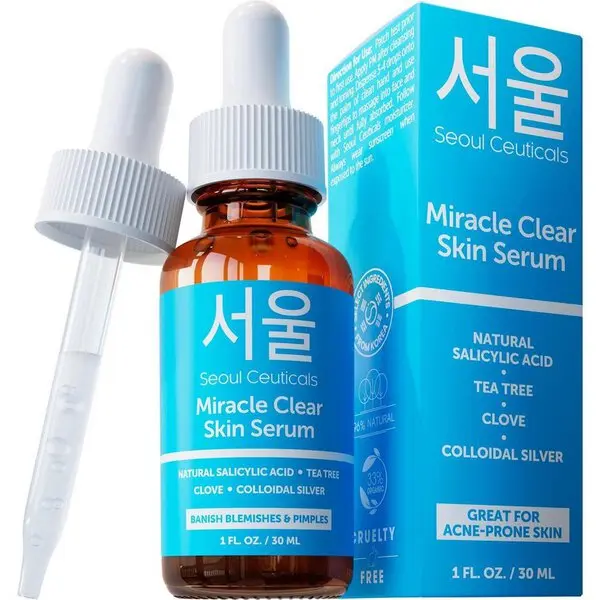 SEOUL CEUTICALS Korean Skin Care Miracle Clear Skin Serum - One-color
