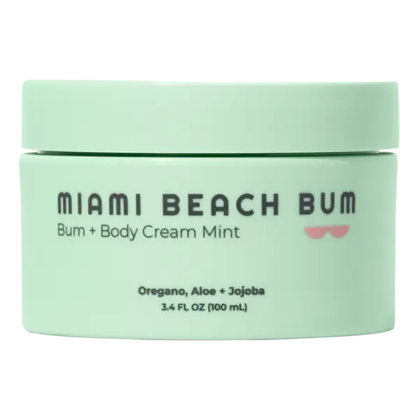 MIAMI BEACH BUM Bum + Body Cream Mint - One-color