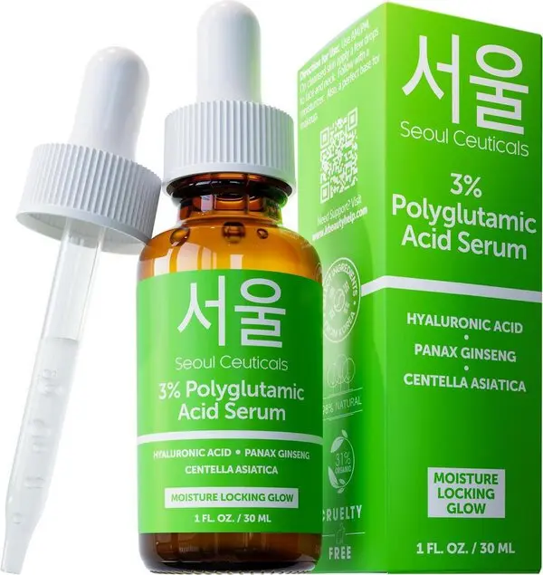 SEOUL CEUTICALS Korean Skin Care 3% Polyglutaimic Acid Serum - One-color