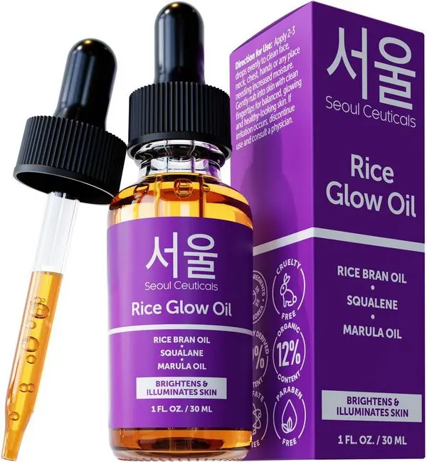 SEOUL CEUTICALS Korean Skin Care Rice Glow Oil - One-color