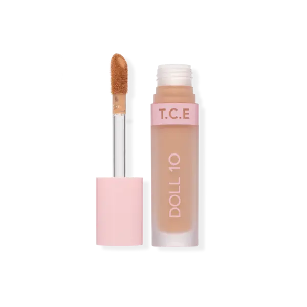 DOLL 10 T.c.e This Covers Everything Super Coverage Concealer With Peptides - Tan