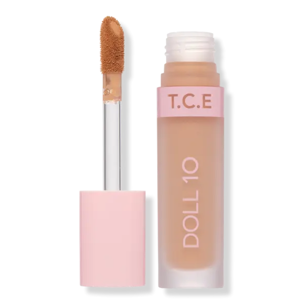 DOLL 10 T.c.e This Covers Everything Super Coverage Concealer With Peptides - Tan