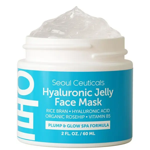 SEOUL CEUTICALS Korean Skin Care Hyaluronic Jelly Face Mask - One-color