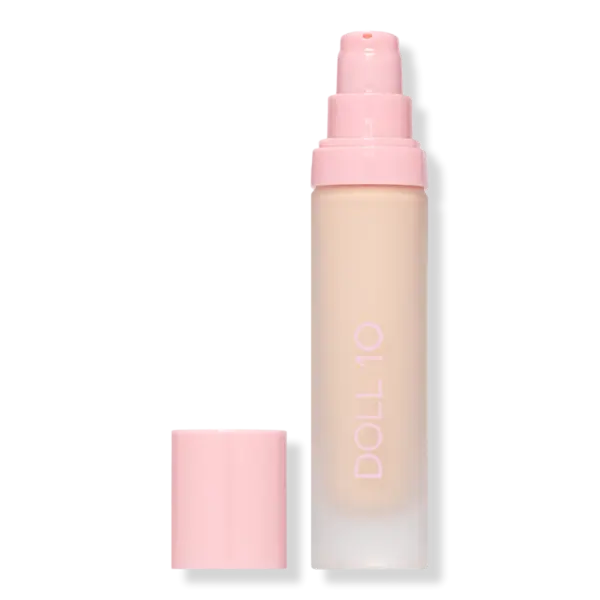 DOLL 10 T.c.e This Covers Everything Super Coverage Serum Makeup With Peptides - Fair