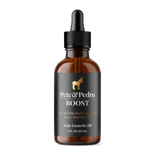 PETE & PEDRO Boost Hair Strengthening, Scalp Health & Natural Growth Oil - One-color