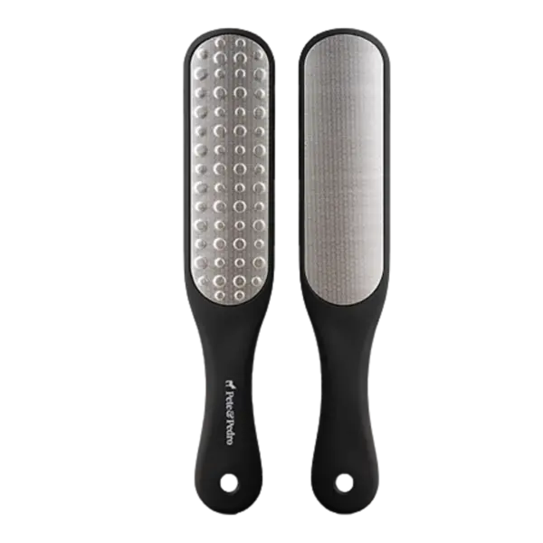 PETE & PEDRO Double-sided Foot File For Calluses, Patches, & Smooth Skin - One-color