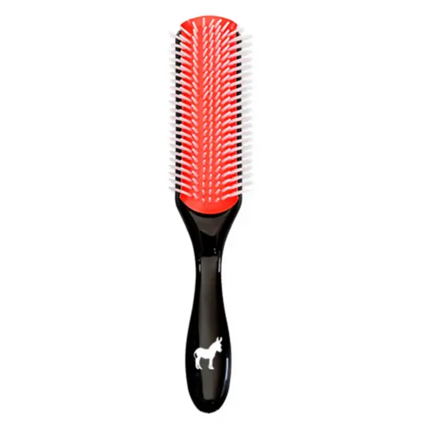 PETE & PEDRO Classic Cushion 9-row Anti-frizz Nylon Bristle Hair Brush - One-color