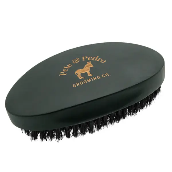 PETE & PEDRO Oval Military Hair & Beard Brush - One-color